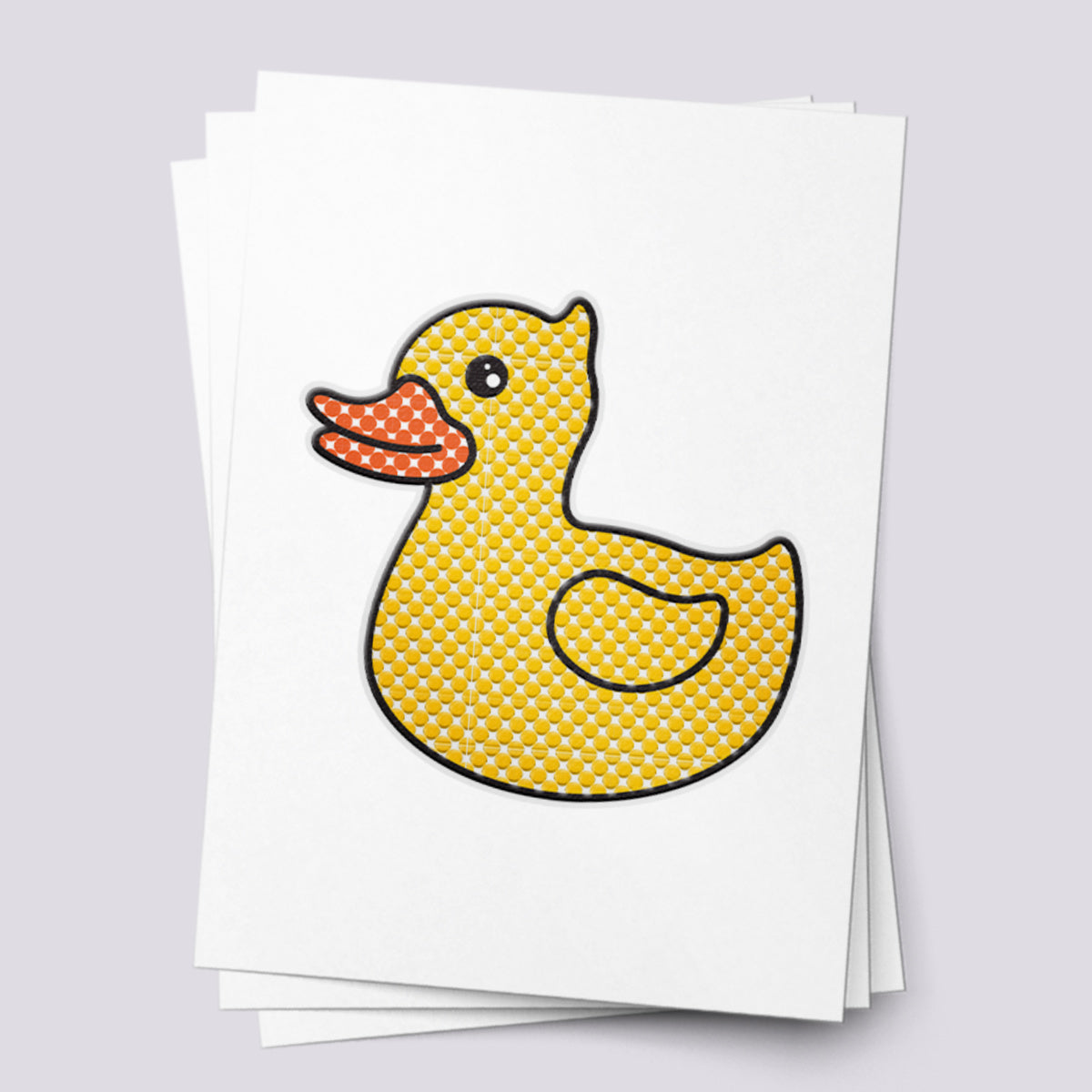 Rubber Ducky Labels Rubber Duck 12,5 Cm DR