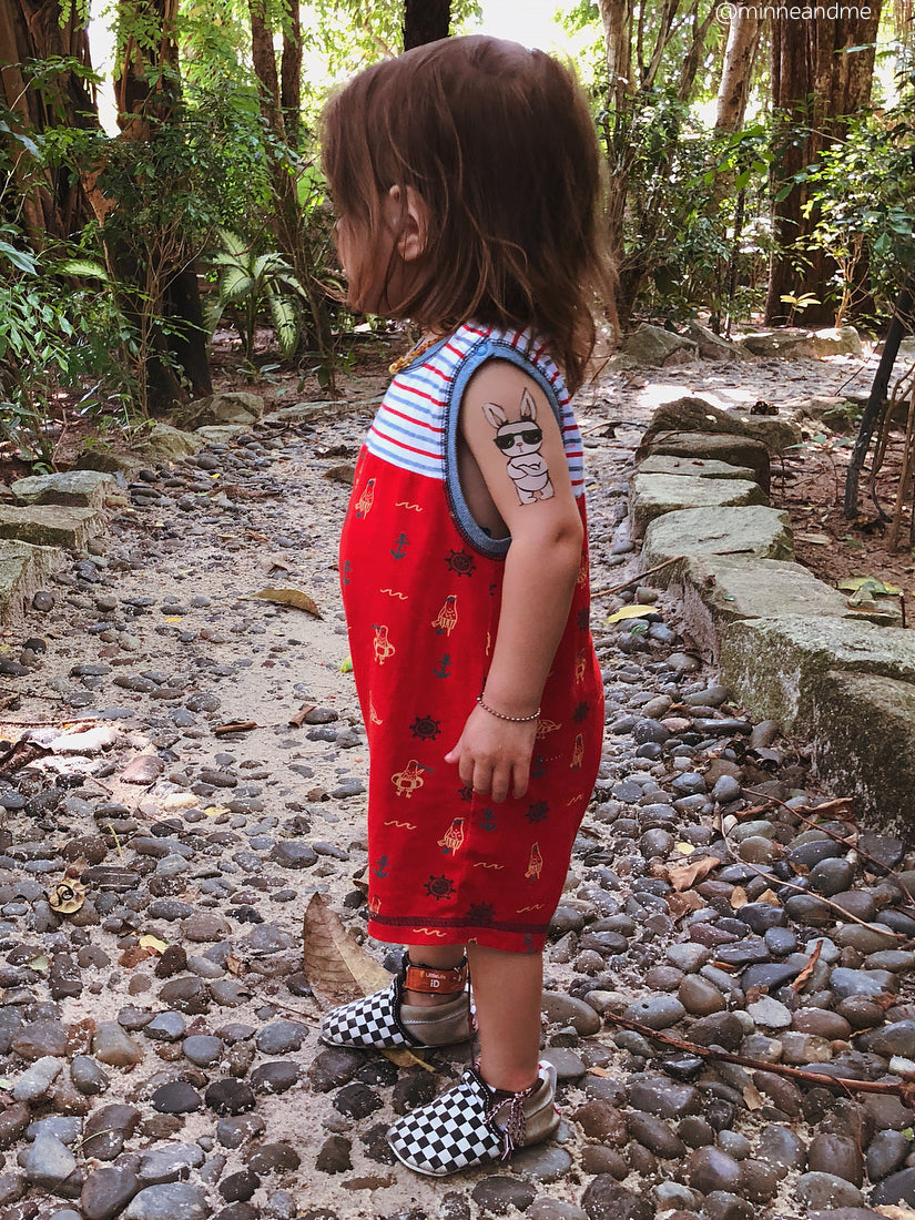 Rad Rabbit with Sunglasses Temporary Tattoo | Party Fun - Ducky Street