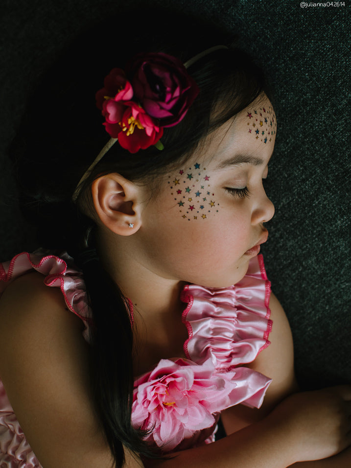 Colorful Star Freckles Temporary Tattoos for Kids - Perfect for Parties ...
