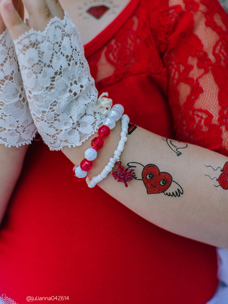 "All you need is love" temporary tattoos. Set of 27 Valentine's ...